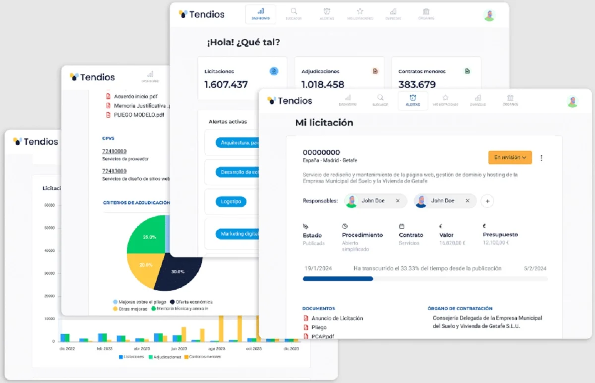 Tendios, la mejor plataforma para gestionar licitaciones del sector público